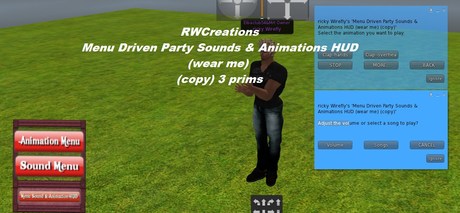 Second Life Marketplace - Dialog Menu Driven Party Sounds & Animations ...