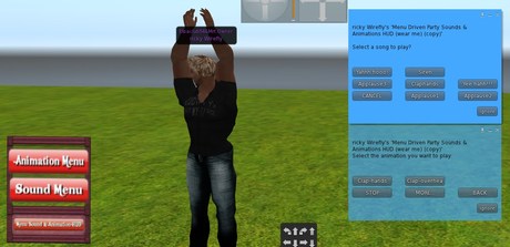 Second Life Marketplace - Dialog Menu Driven Party Sounds & Animations ...