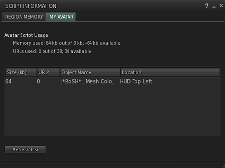 Second Life Marketplace - .:*BoSH*:. Mesh Color Picker Advenced