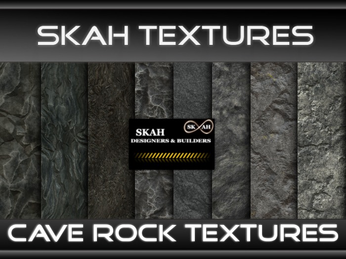 Second Life Marketplace - [SKAH TEXTURES] - Cave Rock Textures