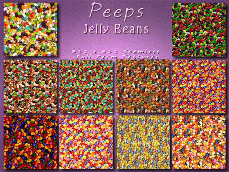 Second Life Marketplace - Peeps Textures Jelly Beans