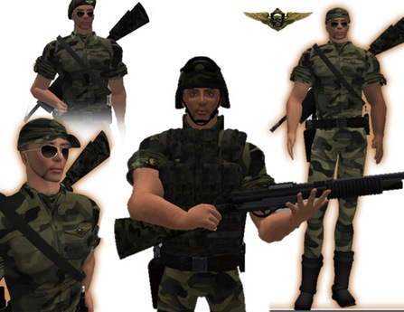 Second Life Marketplace - Complete Avatar Special Forces Combat