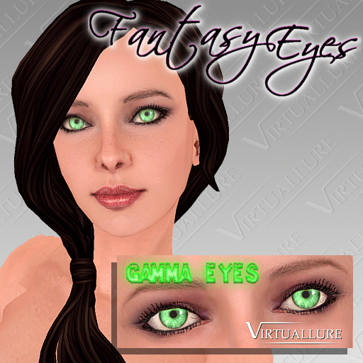 Second Life Marketplace - Virtuallure* Fantasy Eyes - Gamma Eyes