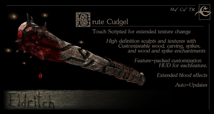 Second Life Marketplace - Brute Cudgel