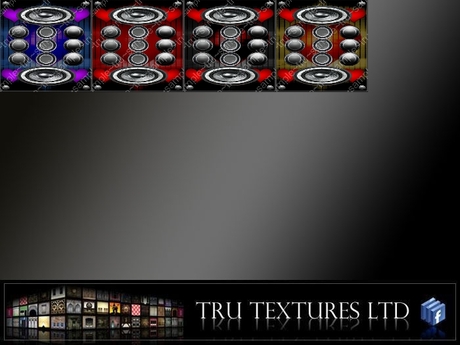 Second Life Marketplace - 26160: 19 x Designer Speaker Front Textures ...