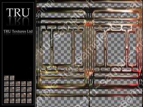 Second Life Marketplace - 24241: 22 x Bronze Gold Railing Textures ...