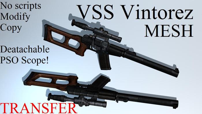 Second Life Marketplace - VSS Vintorez Scope