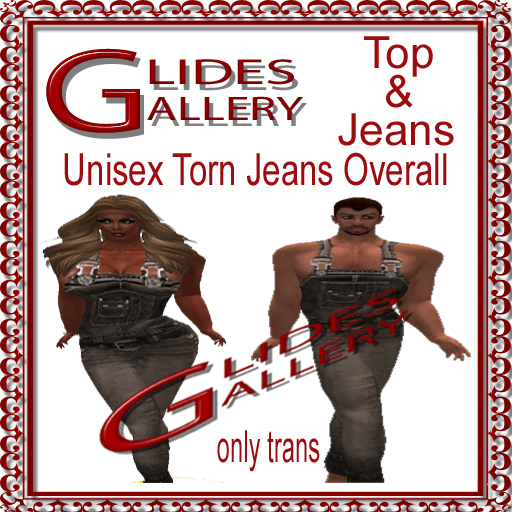 Second Life Marketplace - Unisex Overall Grey