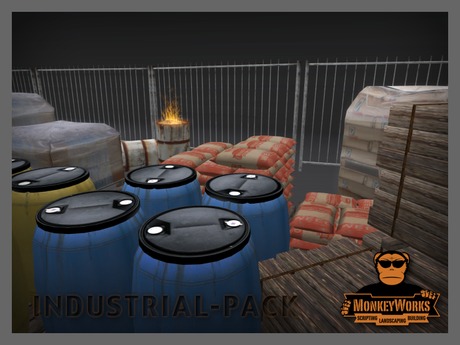 Second Life Marketplace - Industrial and construction props ...by ...