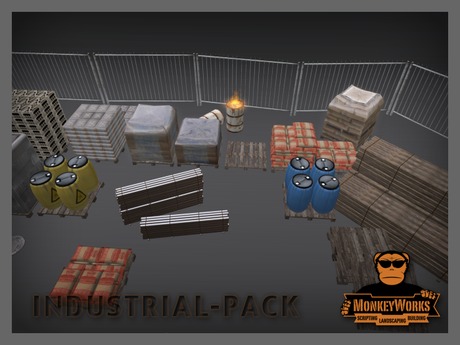 Second Life Marketplace - Industrial and construction props ...by ...