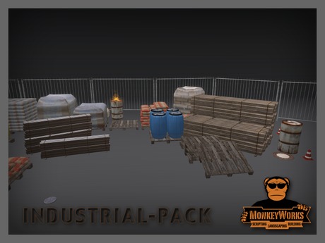 Second Life Marketplace - Industrial and construction props ...by ...