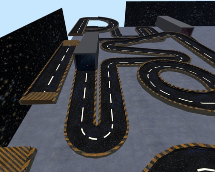 Second Life Marketplace - 1/2 Sim Star Road Track