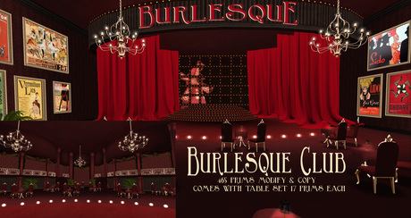 Second Life Marketplace - Boudoir Burlesque Club