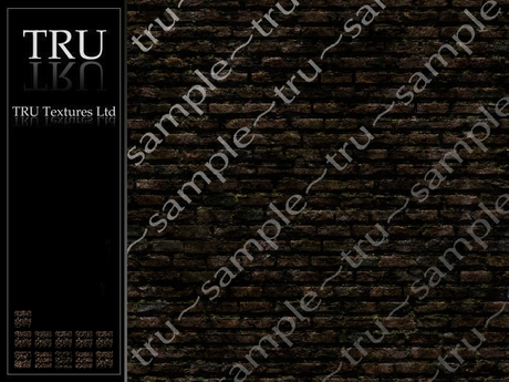 Second Life Marketplace - 13020:10 x Seamless Mossy Red Brick Textures ...