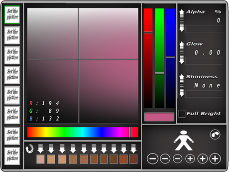 Second Life Marketplace - .:*BoSH*:. Mesh Color Picker Professional DEMO