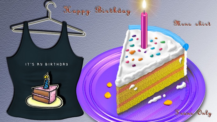 Second Life Marketplace - Happy birthday by Tina