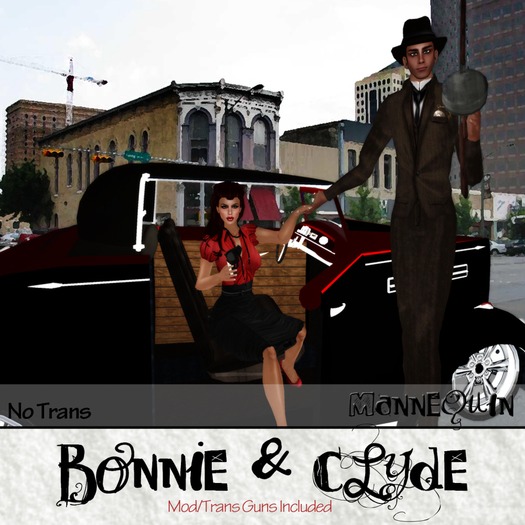 Second Life Marketplace - Bonnie & Clyde
