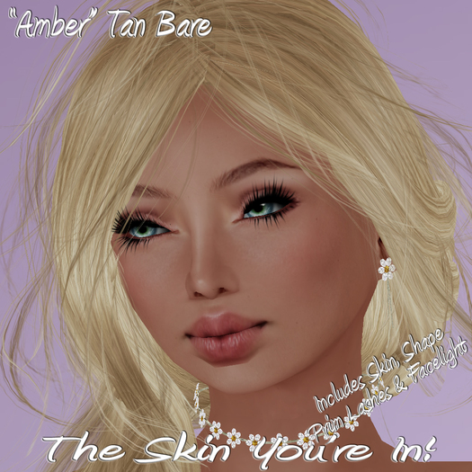Second Life Marketplace - TSYI! Amber Tan Bare Cleavage