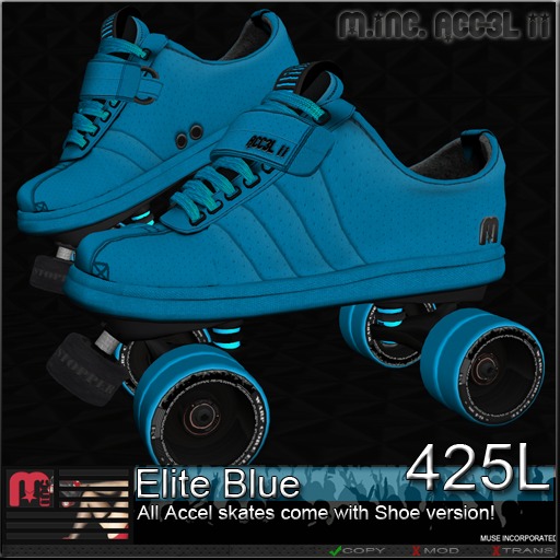 Second Life Marketplace - M.Inc. Accel II (Elite Blue)