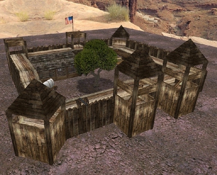 Second Life Marketplace - Western Fort Apache