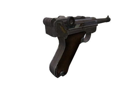 Second Life Marketplace - Luger Pistol Mesh Full Perm