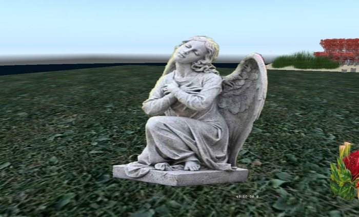 Second Life Marketplace - Full Perm Angel Texture Kneeling Praying ...