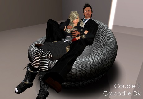 Second Life Marketplace - Love Sofa - Type O (Texture Change) : 2 Prims ...