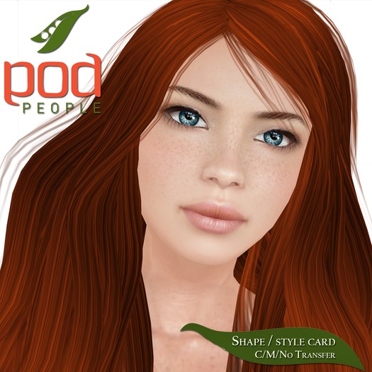 Second Life Marketplace - Pod People – Pod Girl #01 Shape (Boi)