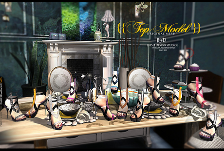 Second Life Marketplace - {{BSD Design studio}}Top model -brown set ...