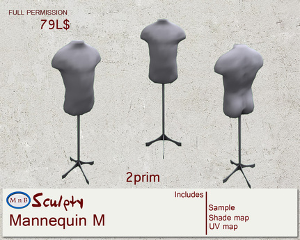Second Life Marketplace - *~M`n B~* Mannequin M