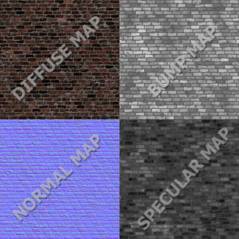 Second Life Marketplace - TRU Textures - 76 Weathered Brick Material ...