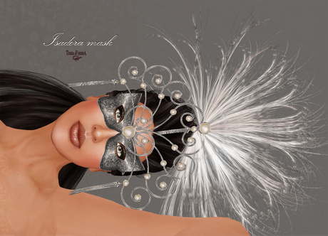 Second Life Marketplace - Terra d'ombrA ☼ ISADORA masquerade mask