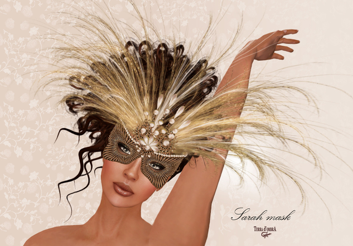 Second Life Marketplace - Terra d'ombrA ☼ SARAH masquerade mask