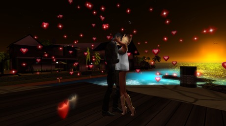 Second Life Marketplace - S.Valentine Hugs Kisses Hearts & Stars 5 Menu ...