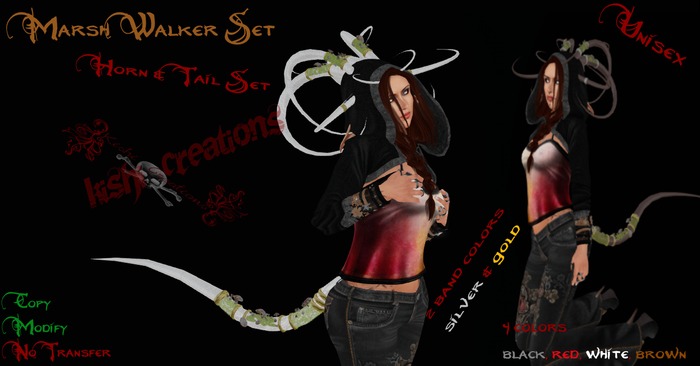 Second Life Marketplace - Kishi Creations - Marsh Walker Set
