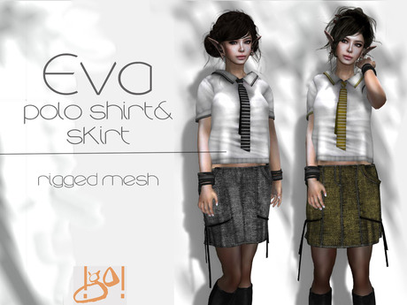 Second Life Marketplace - !gO! Eva skirt - red