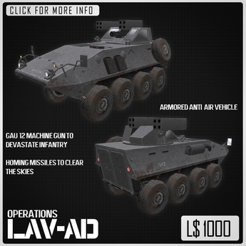 Second Life Marketplace - [Operations] LAV-AD
