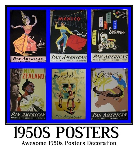 Second Life Marketplace - 1950s posters