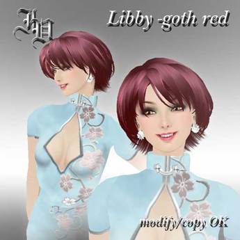 Second Life Marketplace - IV*hair*Libby_g-red