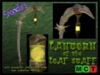 Second Life Marketplace - .:Snoodle's:. Lantern of the Leaf Staff