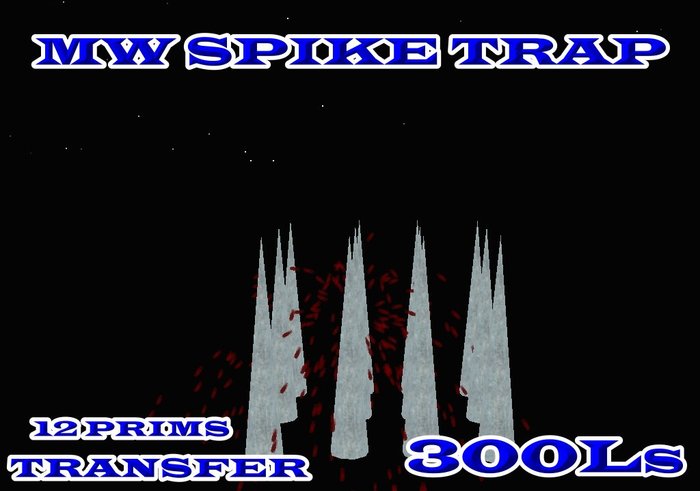 Second Life Marketplace - Mw Spike Trap