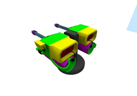 Second Life Marketplace - Sentry Gun 3a Mesh Full Perm