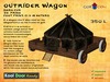 Second Life Marketplace - Outrider Wagon dark fur - Kataii Tuchuk ...