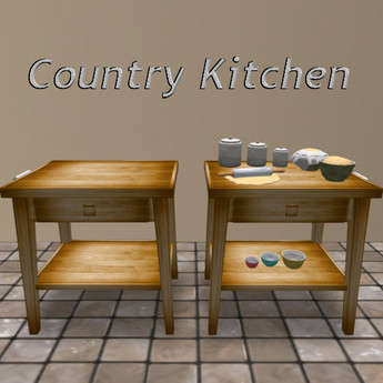 Second Life Marketplace - Country Kitchen - Brisbane