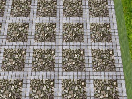 Second Life Marketplace - Stones with Moss Border: Personal Use (An ...
