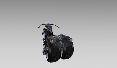 Second Life Marketplace - Art Bike Death Rider Choppers, bikes v.2.1 Box