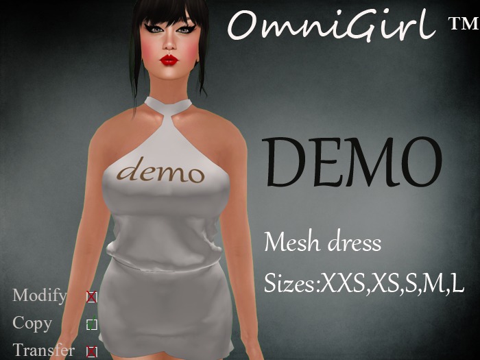 Second Life Marketplace - DEMO [OmniGirl]