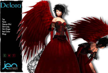 Second Life Marketplace - .: jen Fashion :. Delora Gown