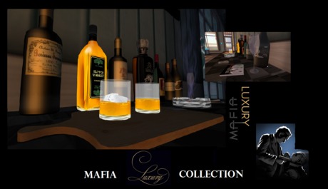Second Life Marketplace - Mesh Desk Set - Mafia Collection