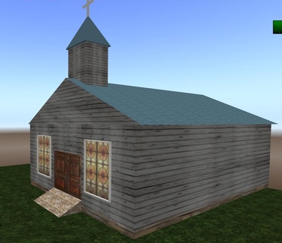 Second Life Marketplace - Old Church Building